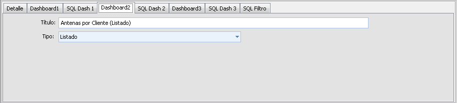 Mantenimiento de Dashboard - Brilo ERP Docs